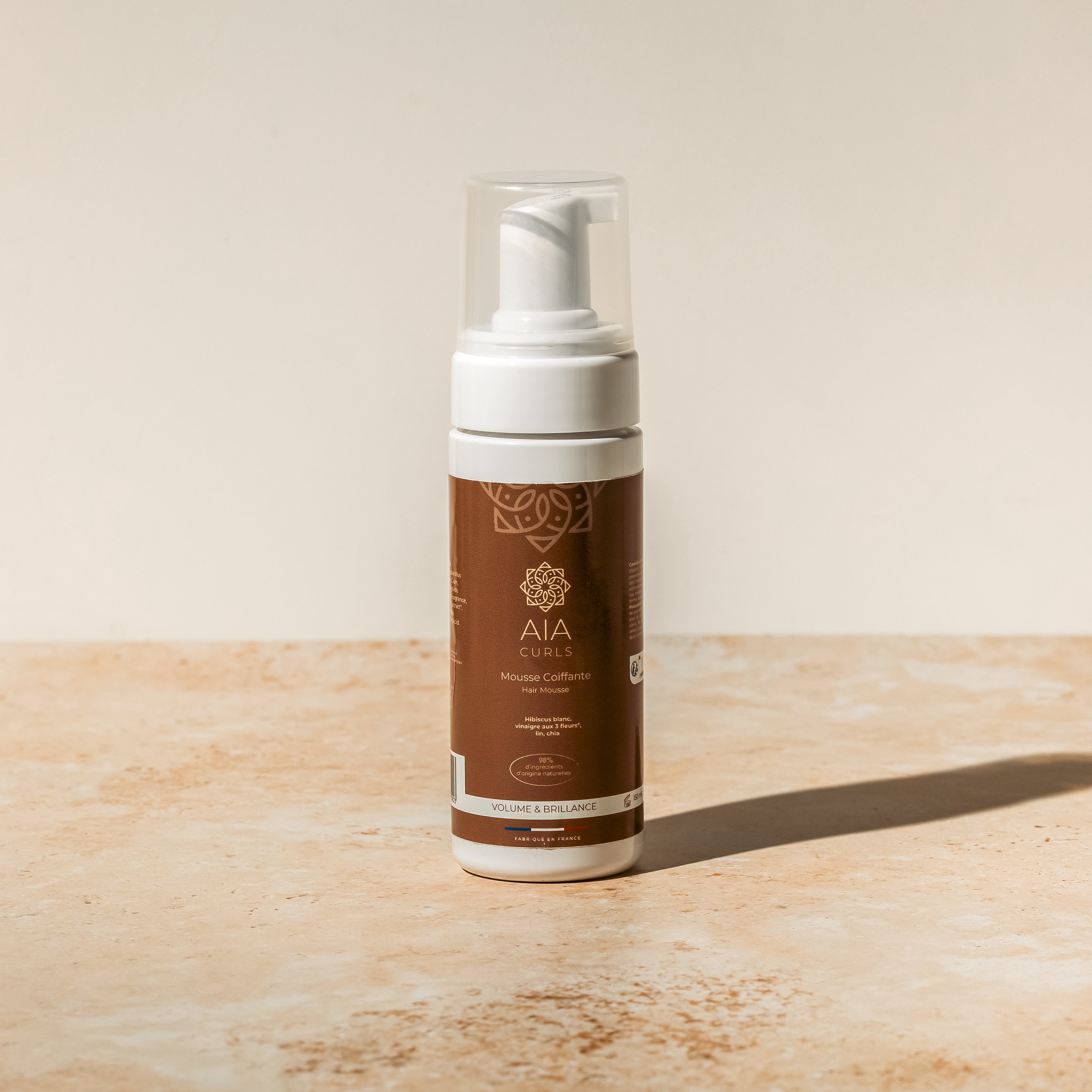 AIA CURLS styling mousse for beautiful wavy, curly hair – AIA Curls
